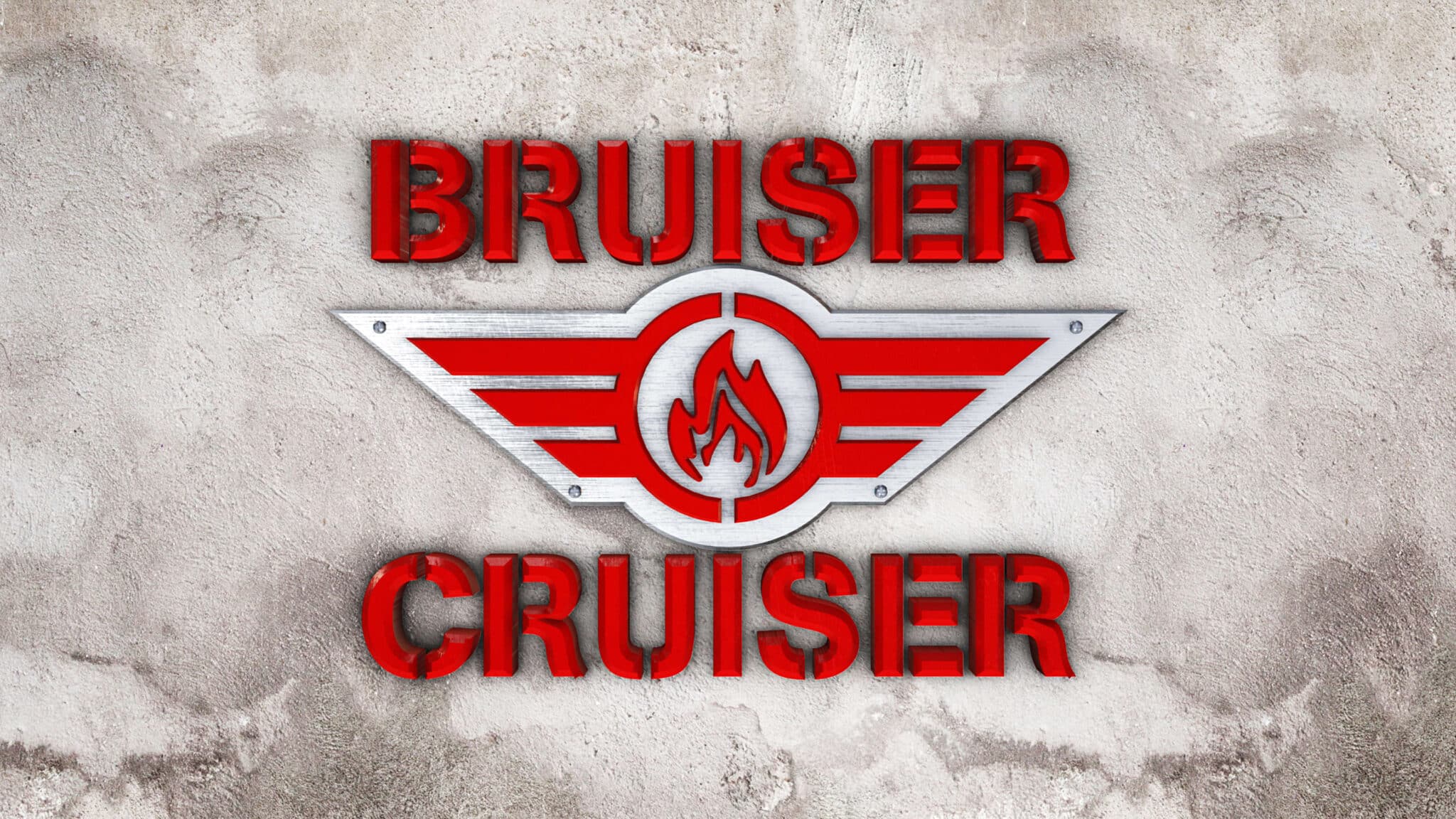 Bruiser Cruiser - 3D Logo - Solid Projects