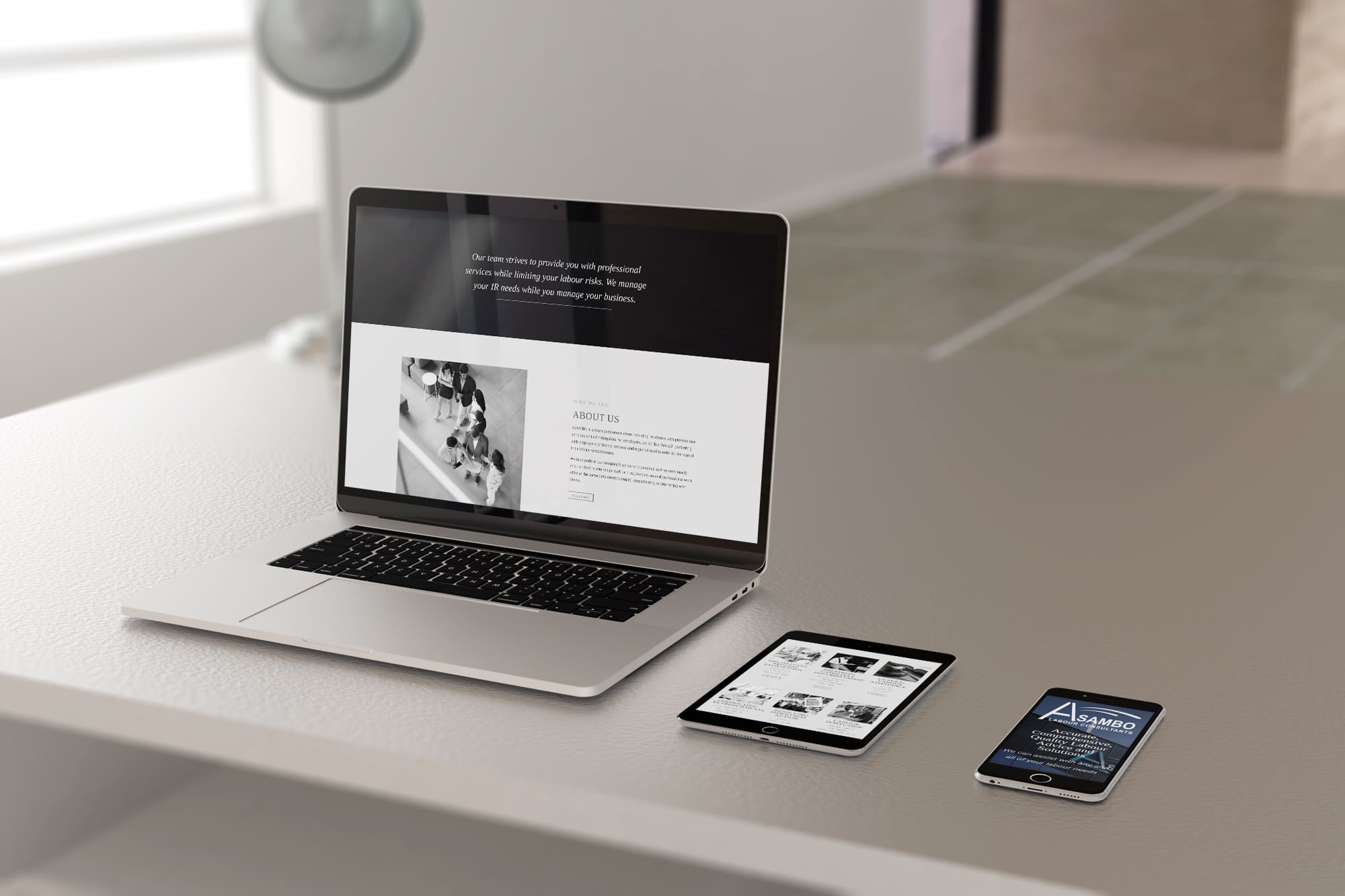 Asambo - Enhanced Website - Solid Projects