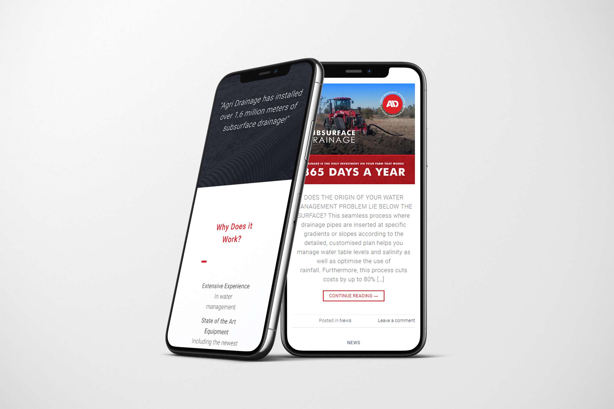 Agri Drainage - Enhanced Website - Solid Projects