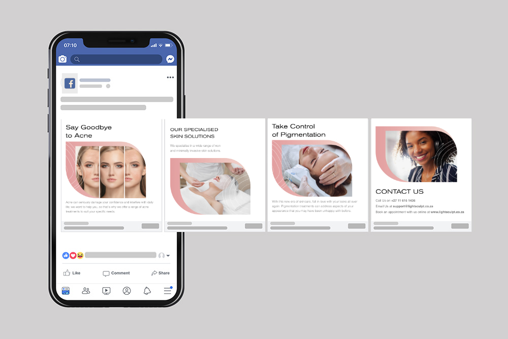 LightSculpt - Carousel Ads - Solid Projects