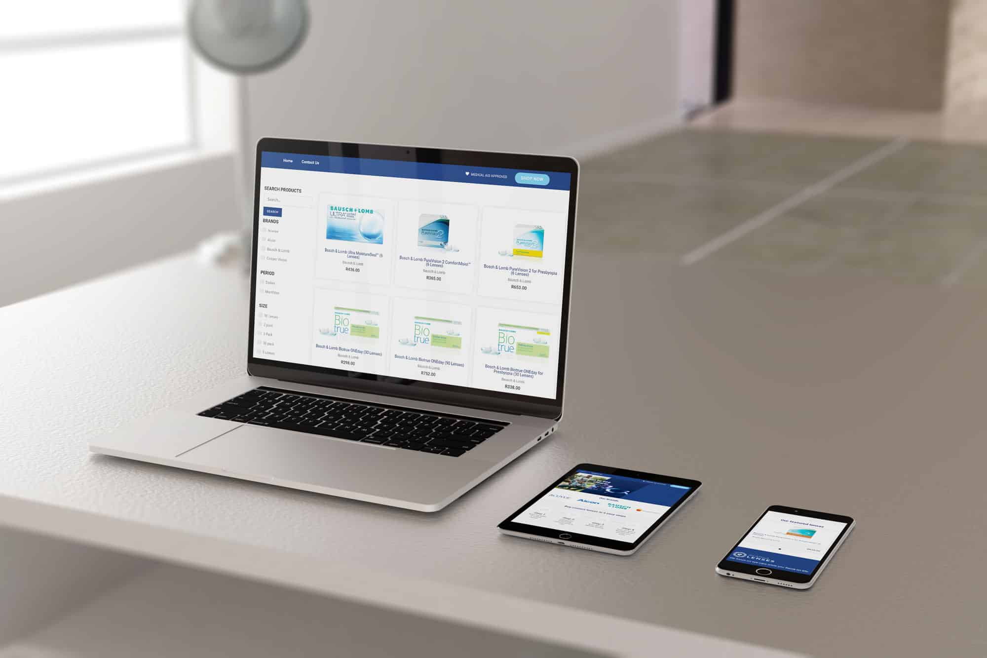 All About Lenses - Enhanced Website - Solid Projects