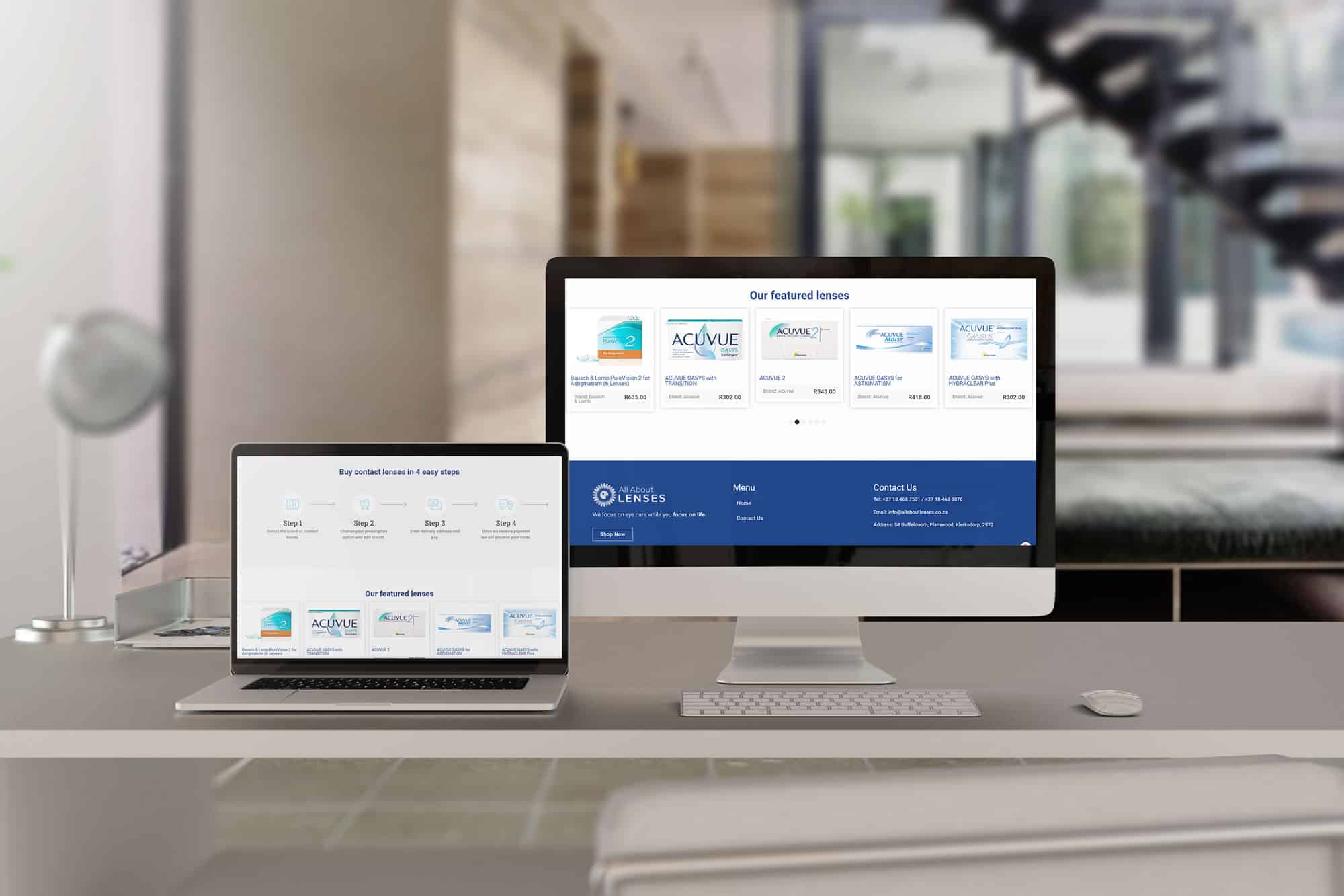 All About Lenses - Enhanced Website - Solid Projects