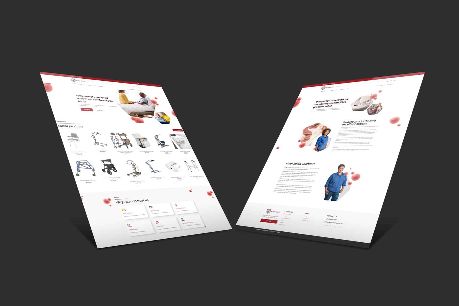 Dp Home Care - eCommerce Website - Solid Projects