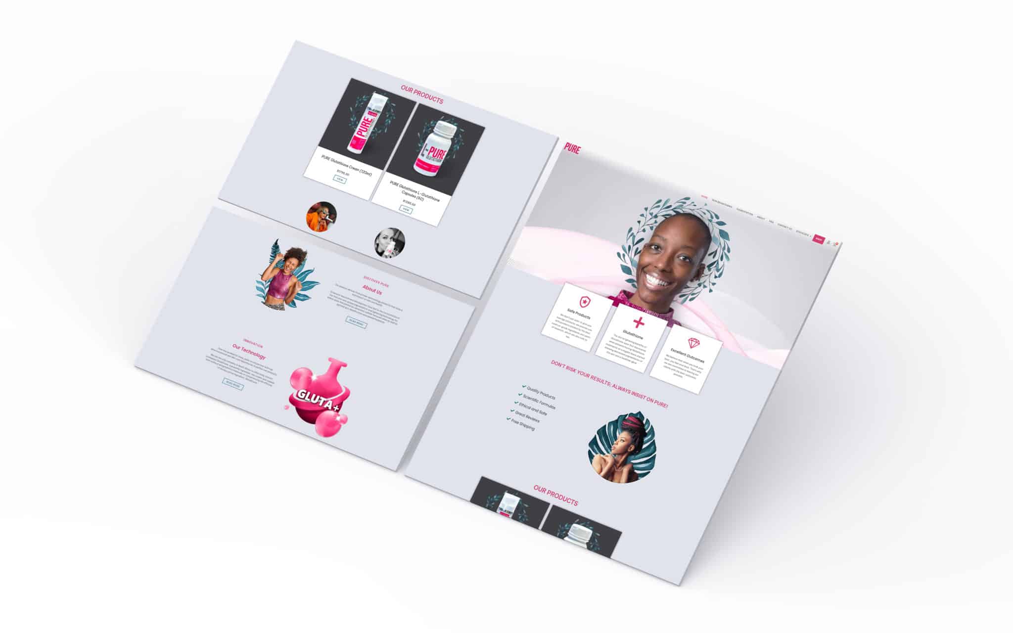 MyPure - eCommerce Website - Solid Projects