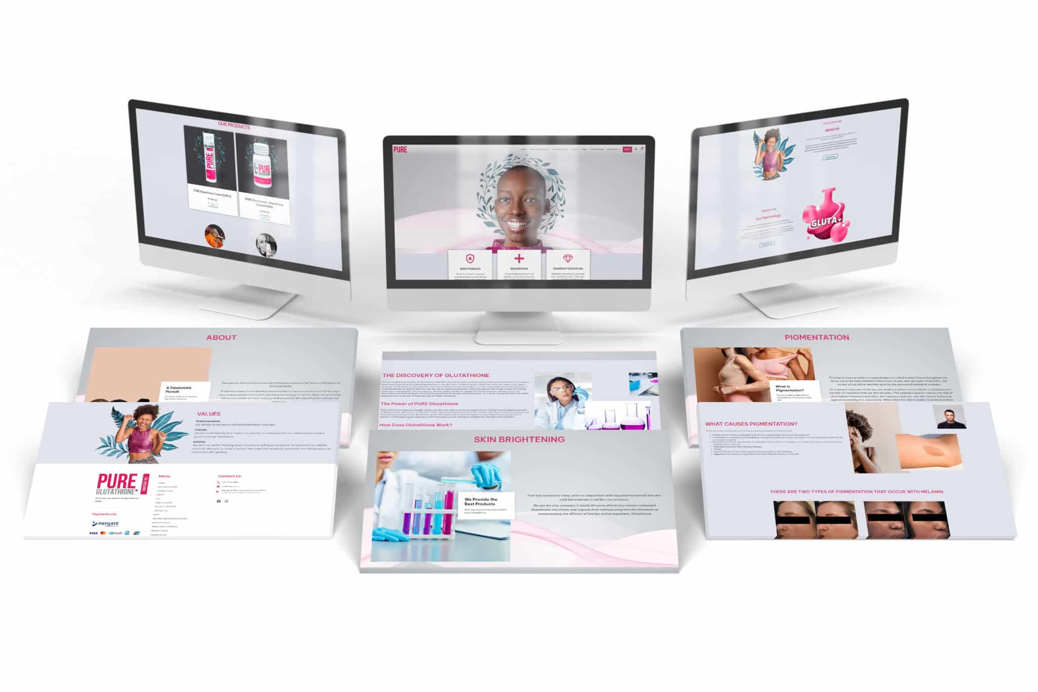 MyPure - eCommerce Website - Solid Projects