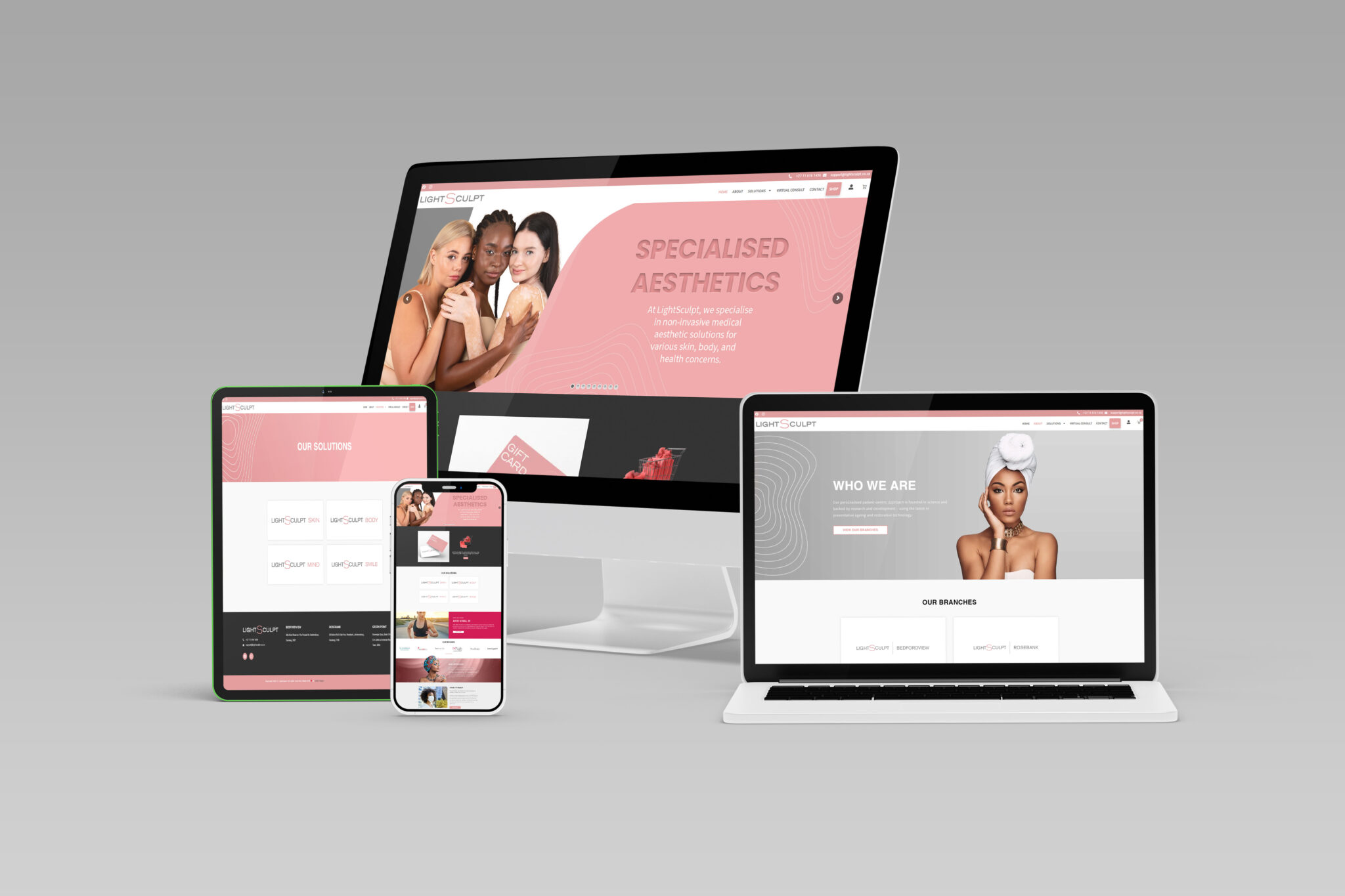 Lightsculpt - Enhanced Website - Solid Projects