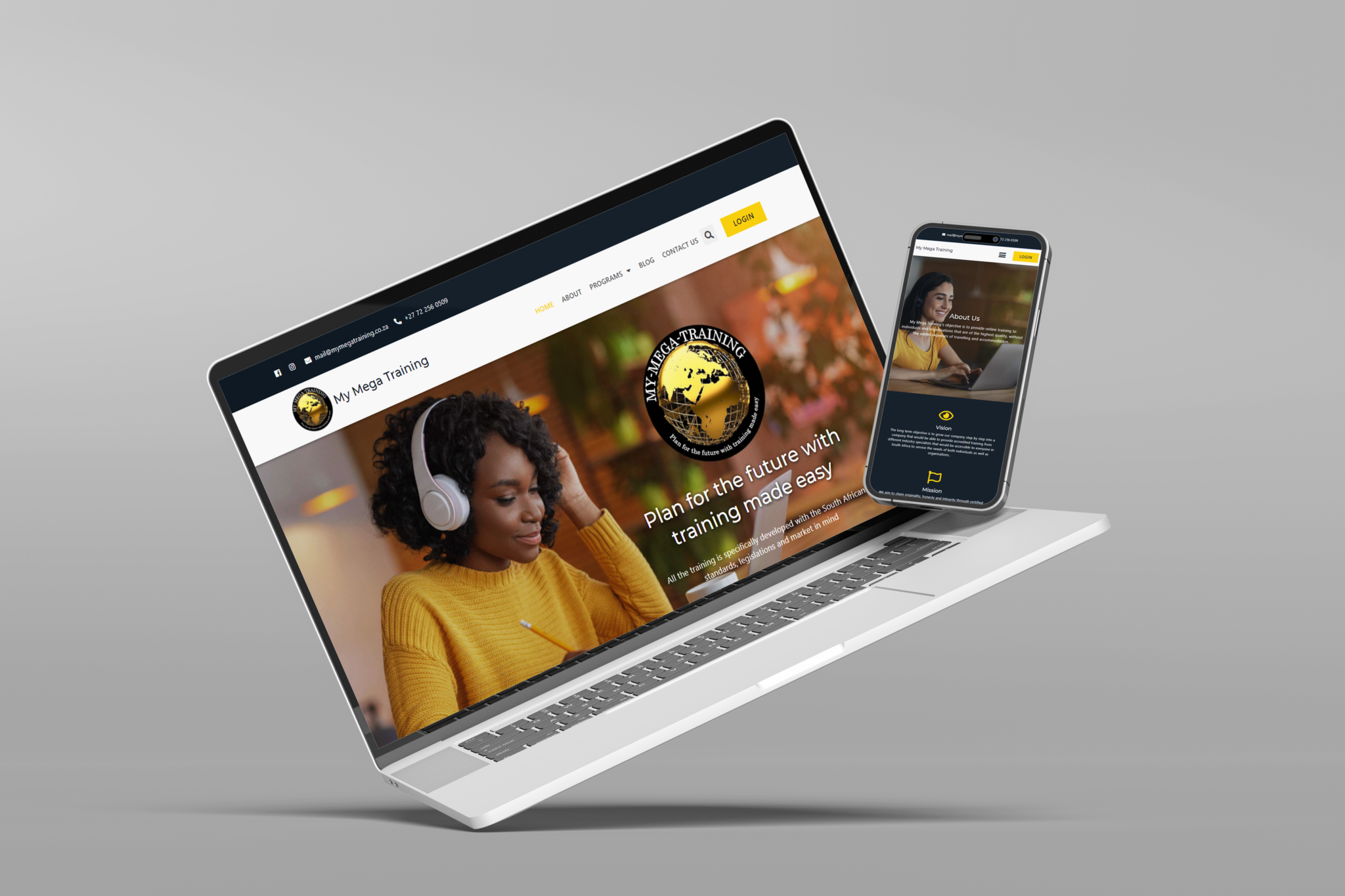 My Mega Training - Enhanced Website - Solid Projects