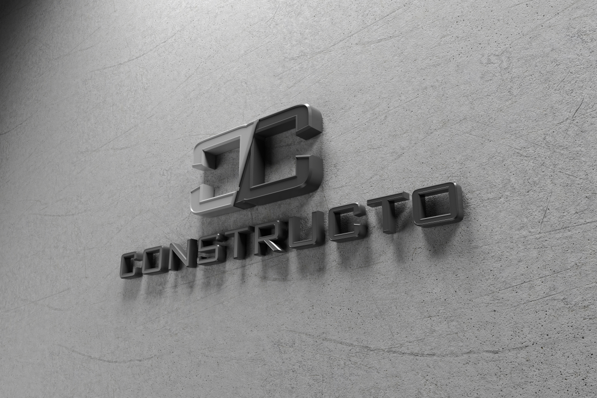Constructo - 3D Logo - Solid Projects